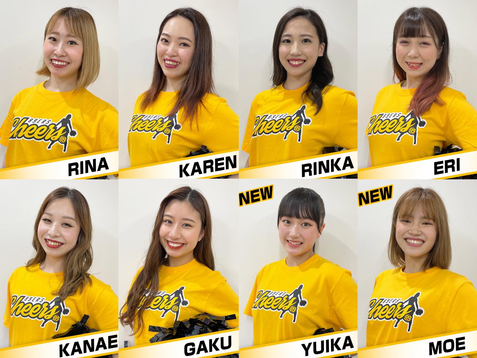 2022-23シーズン 89ERSチアーズ メンバー決定のお知らせ | 仙台89ERS